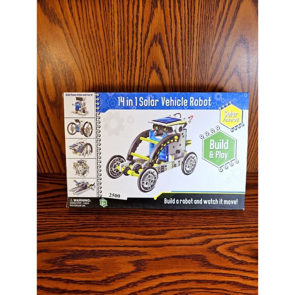 BMI | Toys | Bmi 4 In 1 Solar Vehicle Robot Kit New In Box | Poshmark